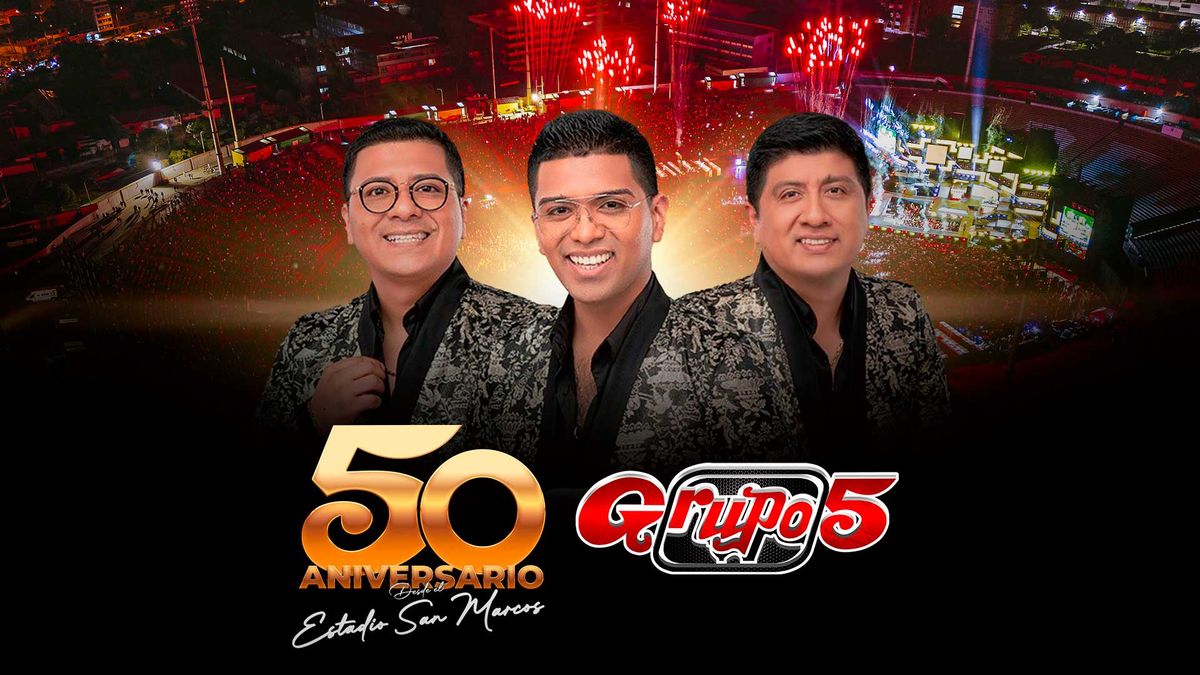 Grupo 5 - 50 Aniversario en el estadio San Marcos | Scratch Perú